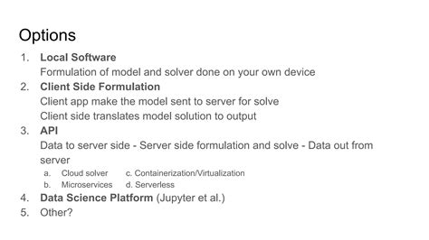 Porting An Open Source Lp Solver To Web Assembly Ppt