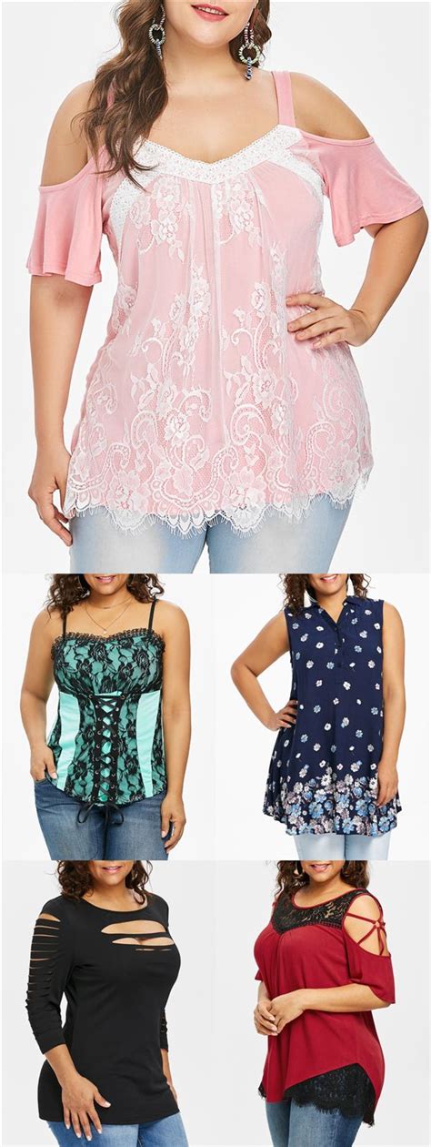 Plus Size Tops For Women Rosegal Plussize Tops Plus Size Tops