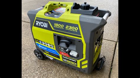 Ryobi FB find inverter generator repair RYi2322 won't start - YouTube