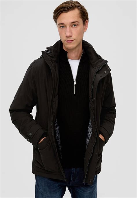 Soliver Twill Outdoor Jacket Schwarzblack Zalando
