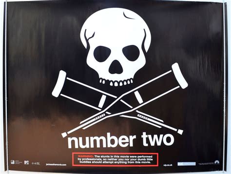 Jackass Number Two” Teaser Advance Version Original British Quad