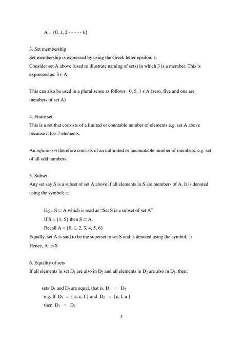 SOLUTION Set Theory Notes Studypool