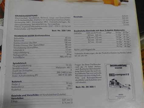 Used EMCO Compact Mini Lathe For Sale Asset Trade