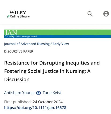New Paper Out Research Demonstrated That Perceived And Real Inequities