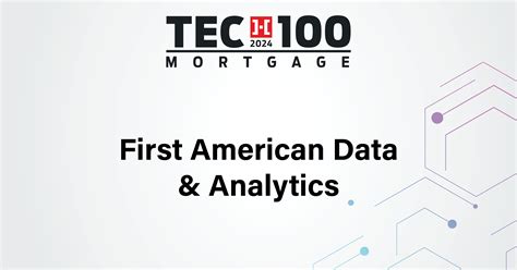 First American Data And Analytics Housingwire