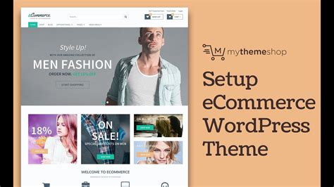 How To Setup Ecommerce Wordpress Theme Hd Youtube