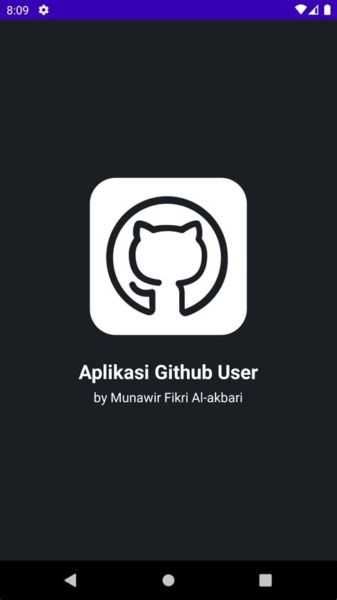 Github Munawirfikriaplikasigithubuser Aplikasi Yang Menampilkan List Pengguna Github Dengan