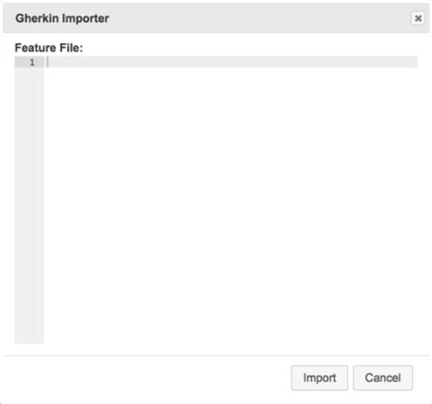 Import Gherkin To Models