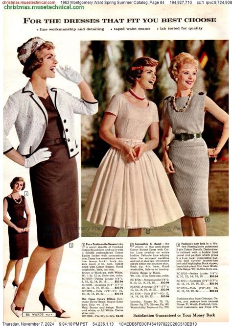 1962 Montgomery Ward Spring Summer Catalog Page 84 Catalogs