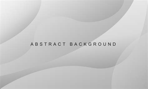 추상 흰색과 회색 그라데이션 색 배경 프리미엄 벡터