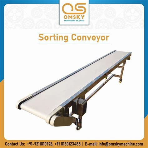 Sorting Belt Conveyor Load Capacity 201 500 Kg At ₹ 130000piece In