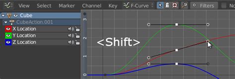 breaking tangents in graph editor animation and rigging blender
