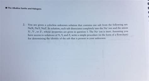 Solved I Need Help With This Chem Pre Lab I M A Babe Chegg Com