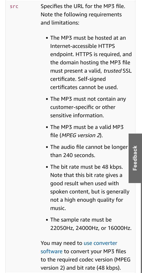 SSML Audio
