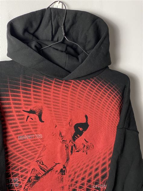 Jaded London Jaded London Matrix Printed Hoodie Grailed