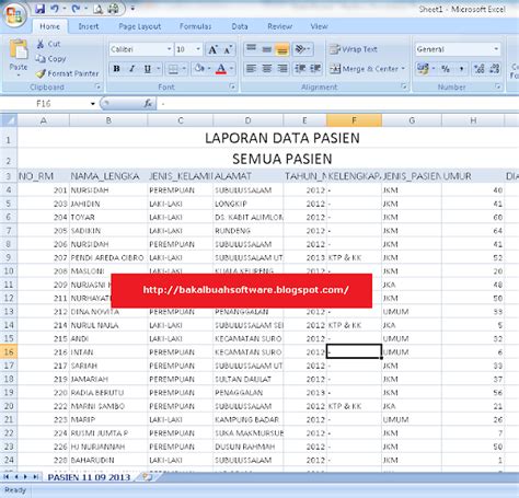 Bakalbuahsoftware Aplikasi Pengolahan Data Pasien Menggunakan Delphi7
