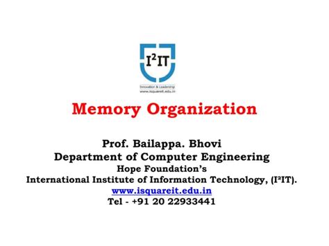 Coa Memory Organization Pptx