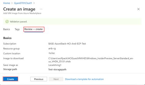Azure Cli を使用してローカル共有イメージから Azure Stack Hci Vm を作成する プレビュー Azure Stack Hci Microsoft Learn