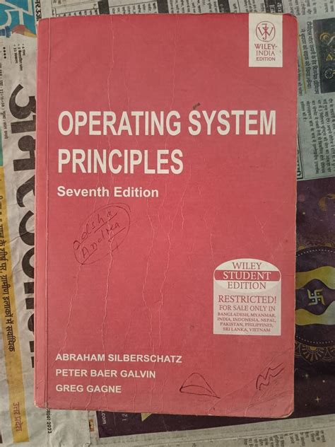 operating system principles[sold] hostel bucket