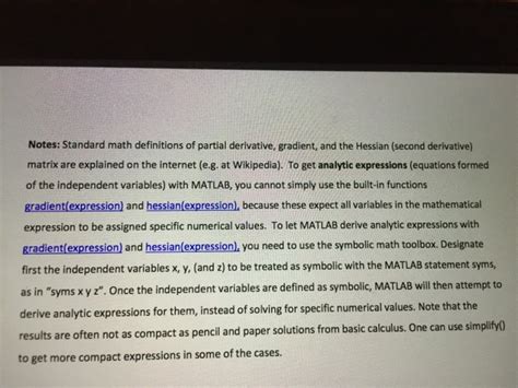 Solved Assignment 1 Partial Derivatives Of Multivariate