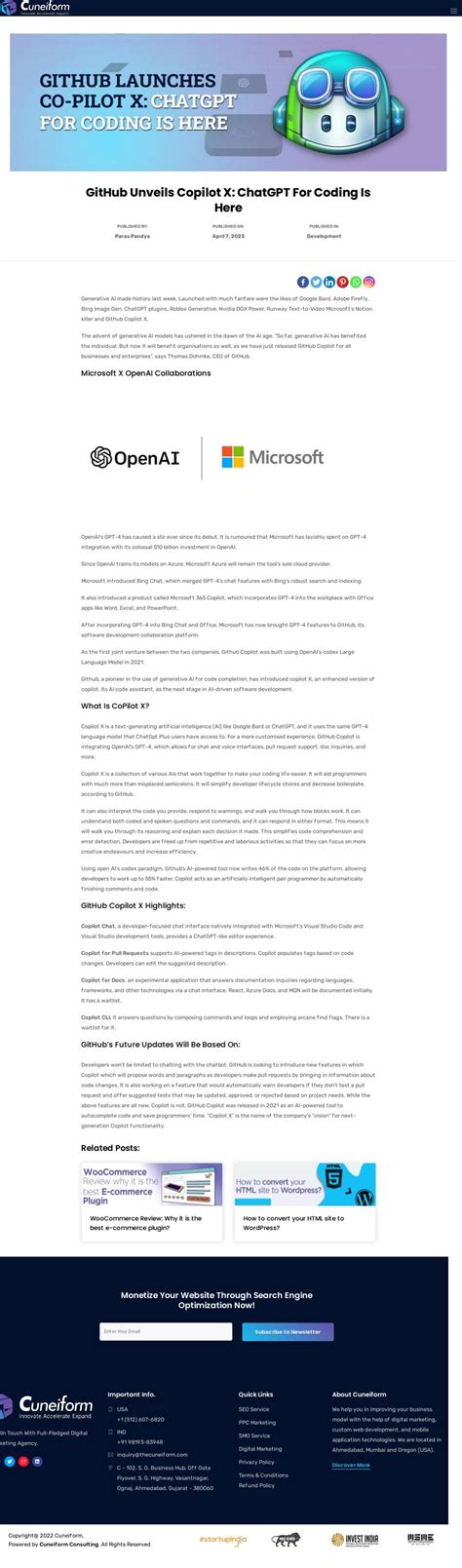 GitHub Unveils Copilot X ChatGPT For Coding Is Here By Sarah David Issuu