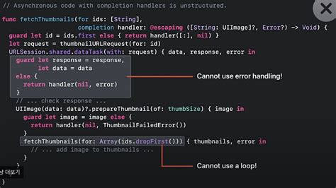 Explore Structured Concurrency In Swift 정리