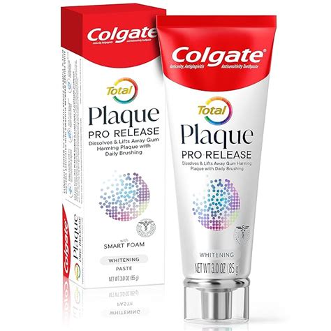 Colgate Total Plaque Pro Release Whitening Toothpaste 1