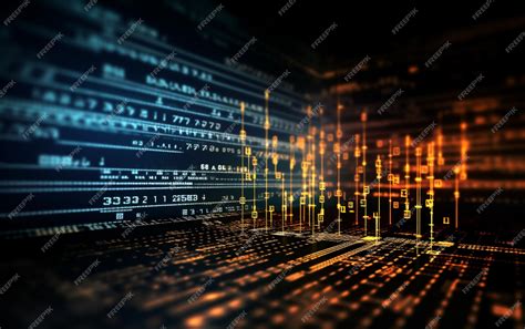 Premium Ai Image Programming Code Abstract Technology Background Of