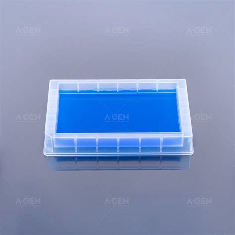 Medical Consumable Plastic Reagent Reservoir Disposable Flat Bottom