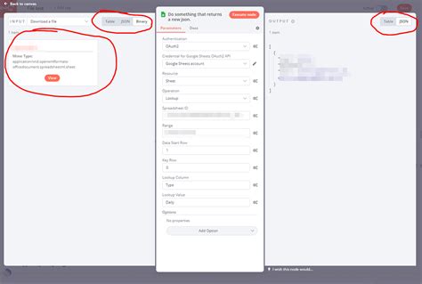 how to get binary data from a previously processed node questions