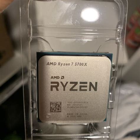 Amd Ryzen 7 5700x Desktop Cpu R7 5700x Processor Socket Am4 3 4 Ghz 8 Core Ebay
