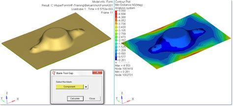 Hf 3030 Post Processing Forming Results In Hyperview