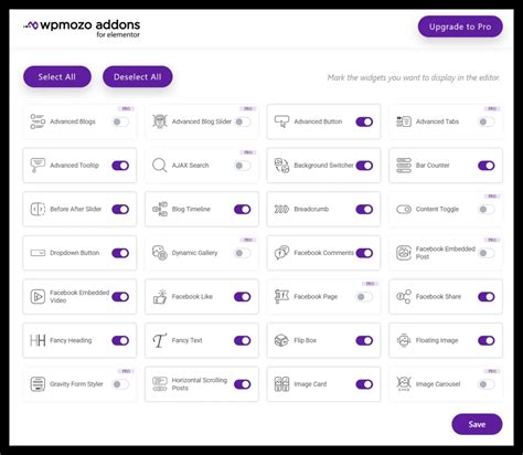 Wpmozo Addons For Elementor 70 Widgets For Elementor