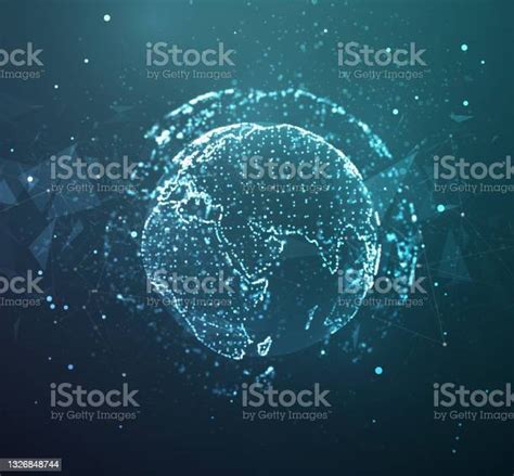 벡터 지구 행성 지구 점에서 컨셉 빅데이터 처리 및 데이터 수집 테크놀로지에 대한 스톡 벡터 아트 및 기타 이미지 테크놀로지 컴퓨터 네트워크 0명 Istock