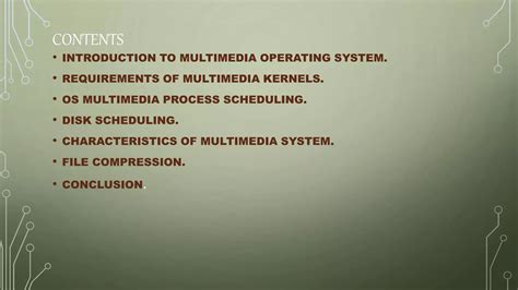 Multimedia Operating System Pptx