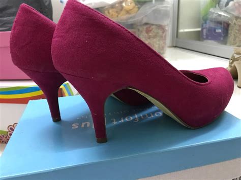 Pink Platform Shoes Womens Fashion Footwear Flats On Carousell
