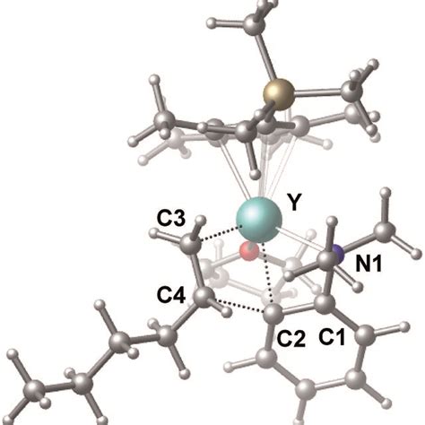 Optimized Structure Of The Transition State Ts3 Selected Distances Å
