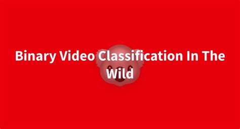 binary video classification in the wild a hugging face space by hasani