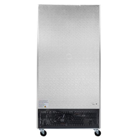 39 In Commercial Stainless Steel 2 Door Reach In Refrigerator 30 Cu