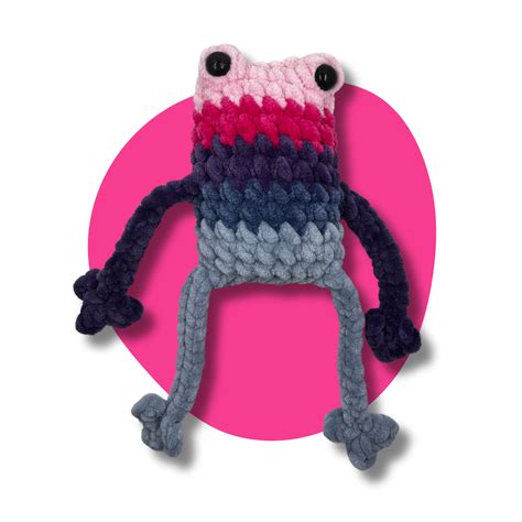 Jumbo Omnisexual Pride Frog No Face Makes