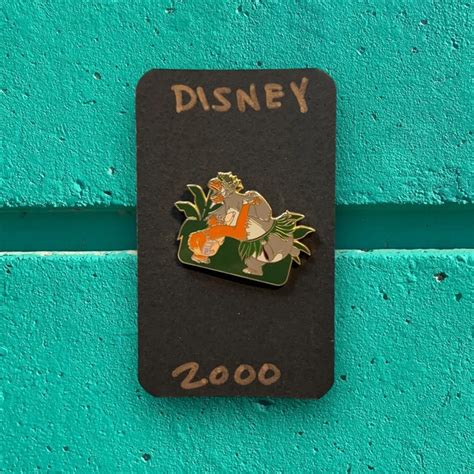 Disney Jungle Book Baloo And King Louie Dancing Pin Vintage 2000 £1459