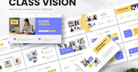 Class Vision Education Powerpoint Templates Incl Learn And Knowledge Envato