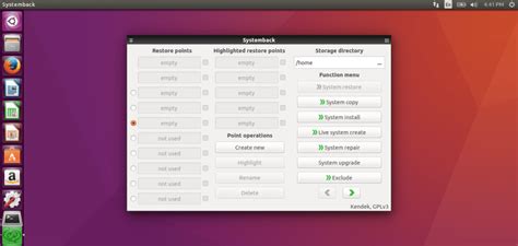 Restore Ubuntu To Previous State Using Systemback OSTechNix