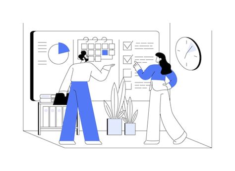 Premium Vector Task Management Abstract Concept Vector Illustration