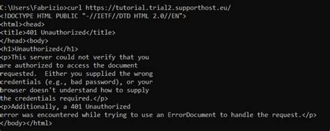linux comando curl come usarlo 12 esempi supporthost