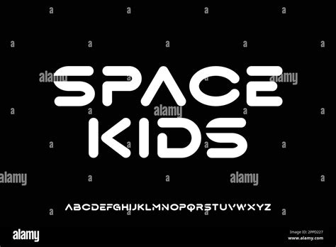 modern playful rounded display font vector stock vector image and art alamy