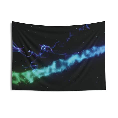 Particle Space Asteroid Signature Gravity Currents Art Tapestry
