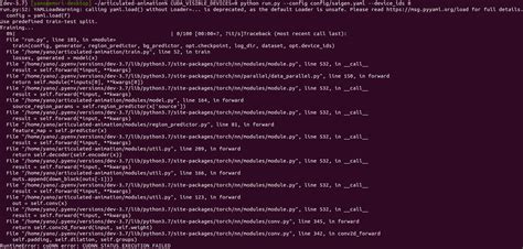 What Version Of Cuda Cudnn Are You Using Issue Snap Research Articulated Animation