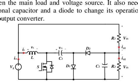 boost based dual output dc dc converter download scientific diagram