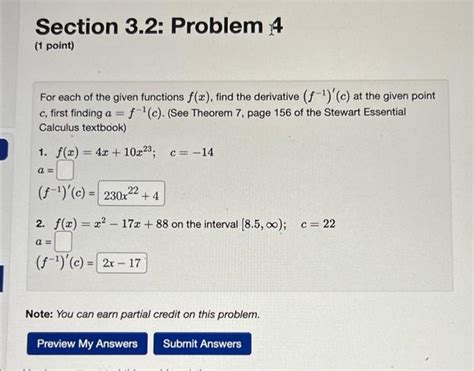 Solved Section 3 2 Problem 4 1 Point For Each Of The